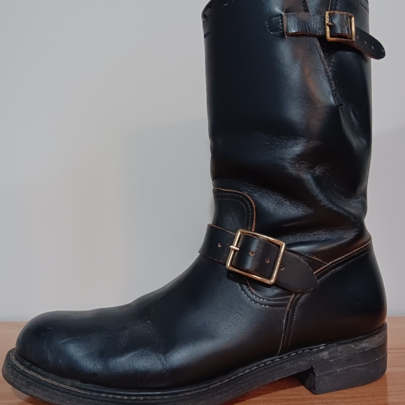 hy test | Shoes | 96s Hy Test Horse Hide Engineer Boots | Poshmark